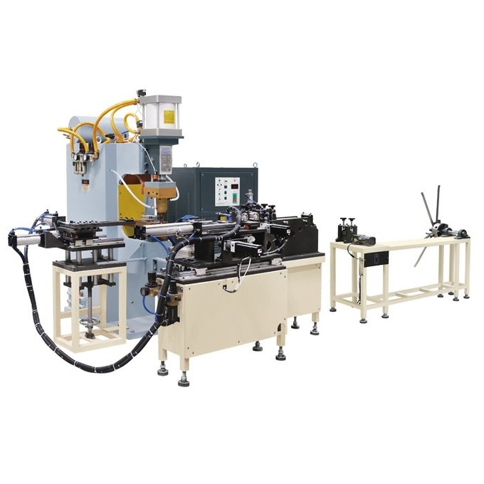 Automatic Glass Lid Steel Belt Strip Spot Welding Machine With CNC ...