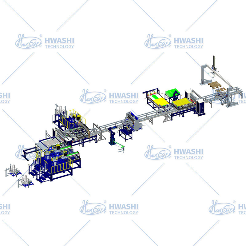 Advanced Automatic Wire Shelf Welding Machine For Wire Mesh Deck ...
