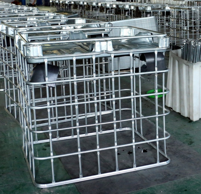 For A Brazilian Client, A Customized Fully Automated IBC Cage Frame ...