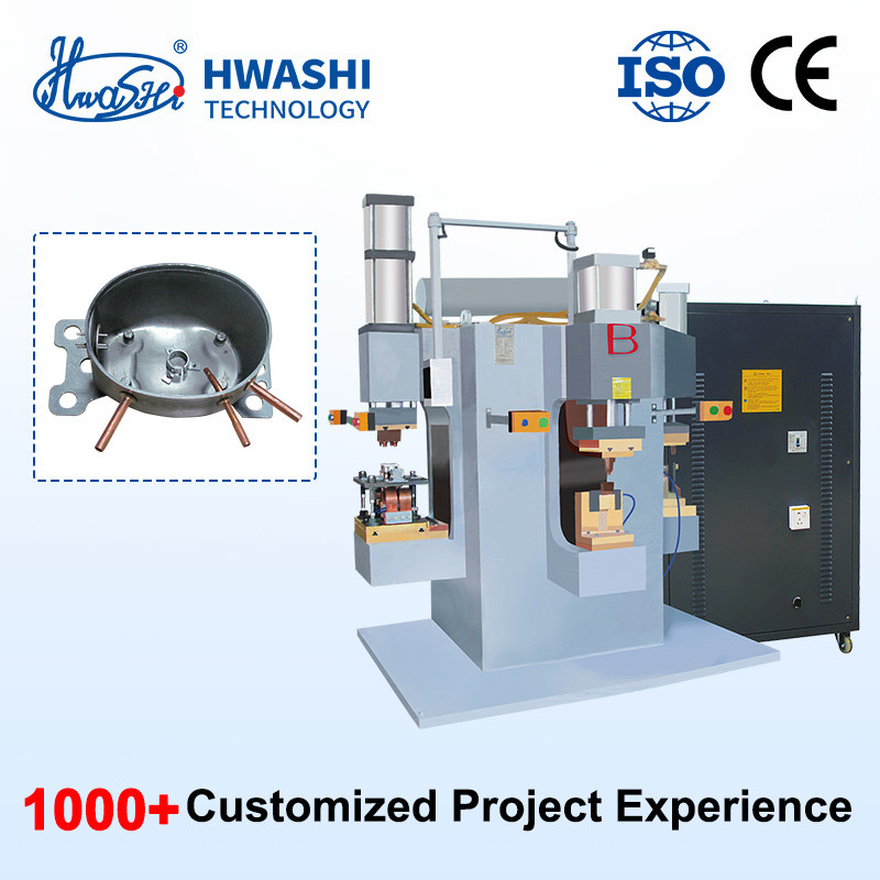 HWASHI Refrigerator Compressor Three-Station Spot Welding Machine